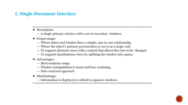 User Interface Design-Module 4 Windows | PDF