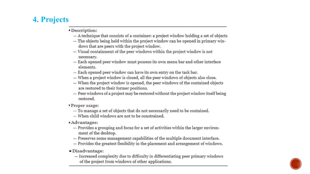 User Interface Design-Module 4 Windows | PDF