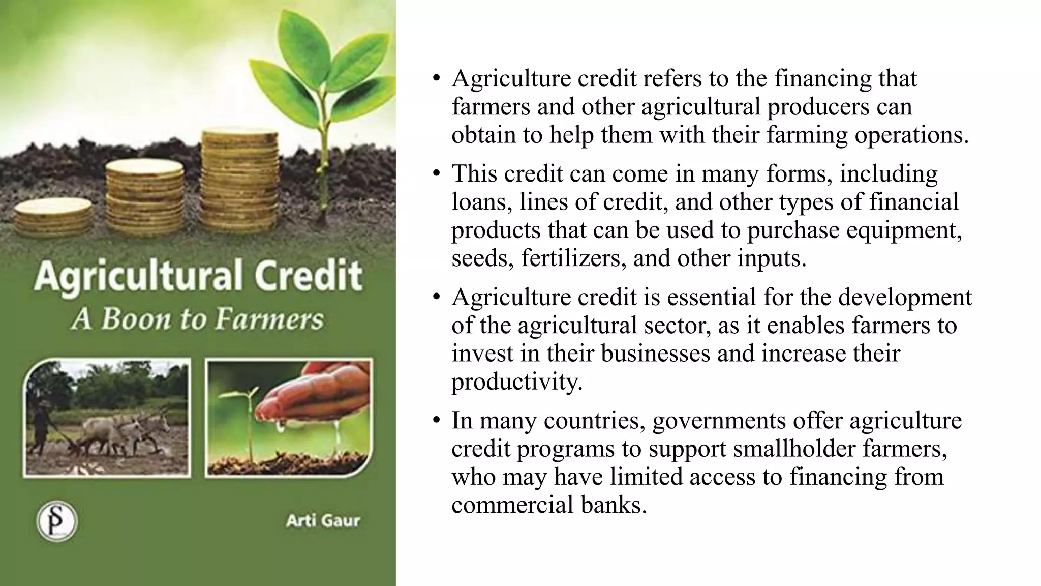Agriculture credit.pptx