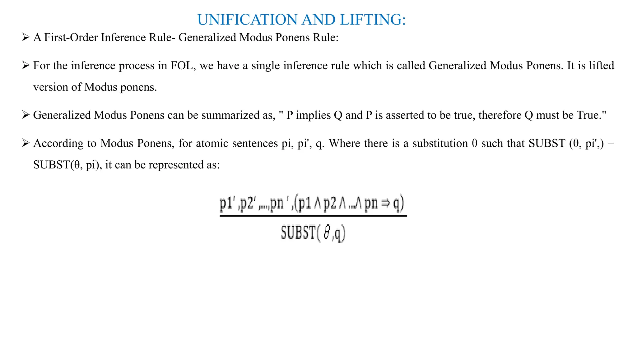 First Order Logic and Qualtifiers in AI.pptx | Programming Languages | Computing