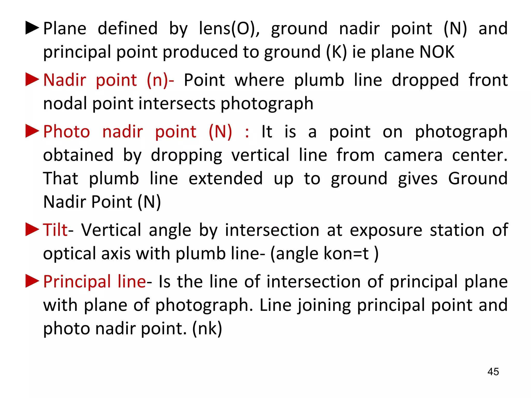 Aerial Photogrammetry | PPTX