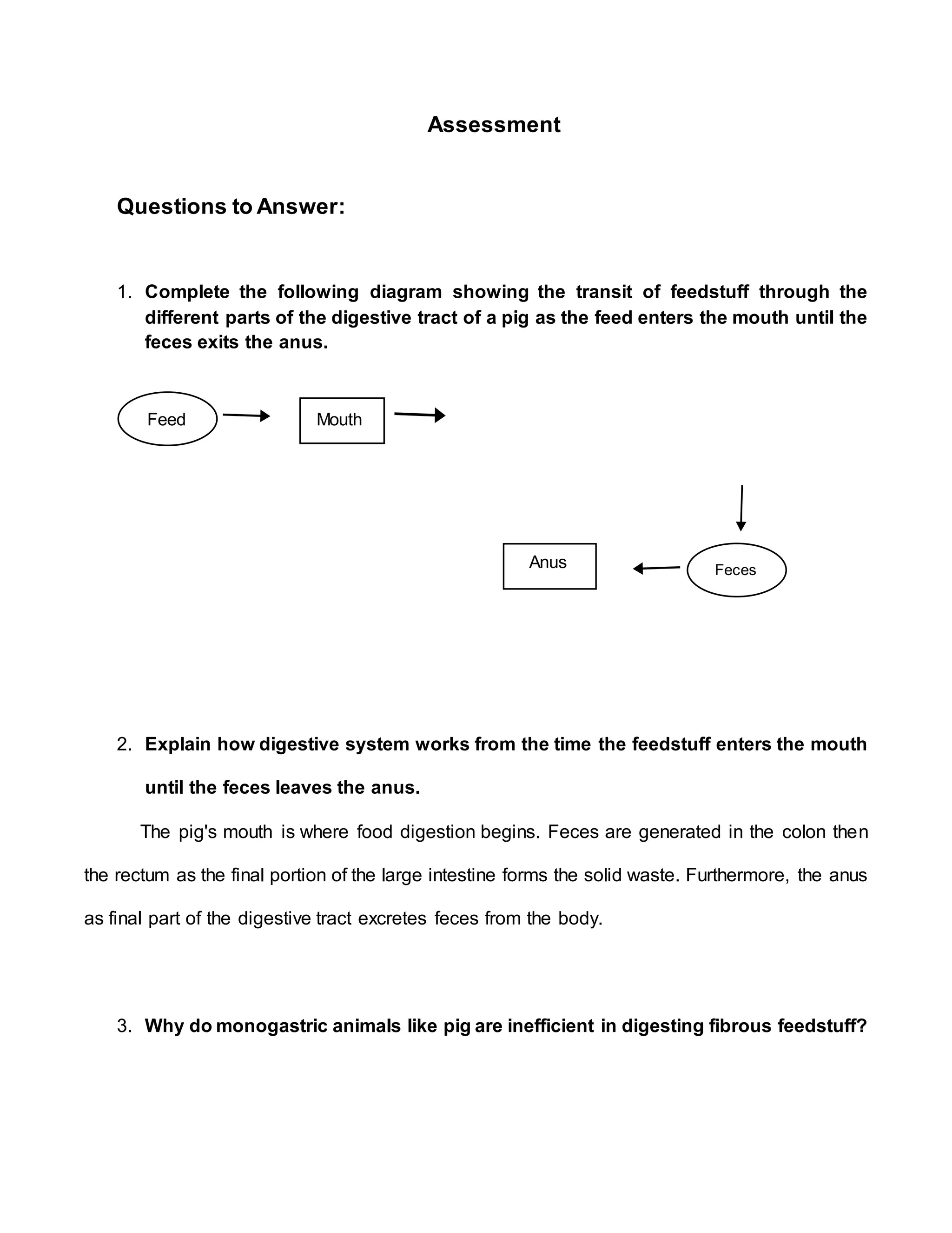 Module 4 assessment(1) | DOCX | Food & Drink