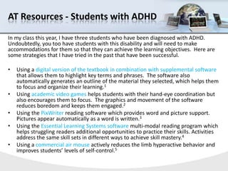 Assistive Technology Presentation | PPTX