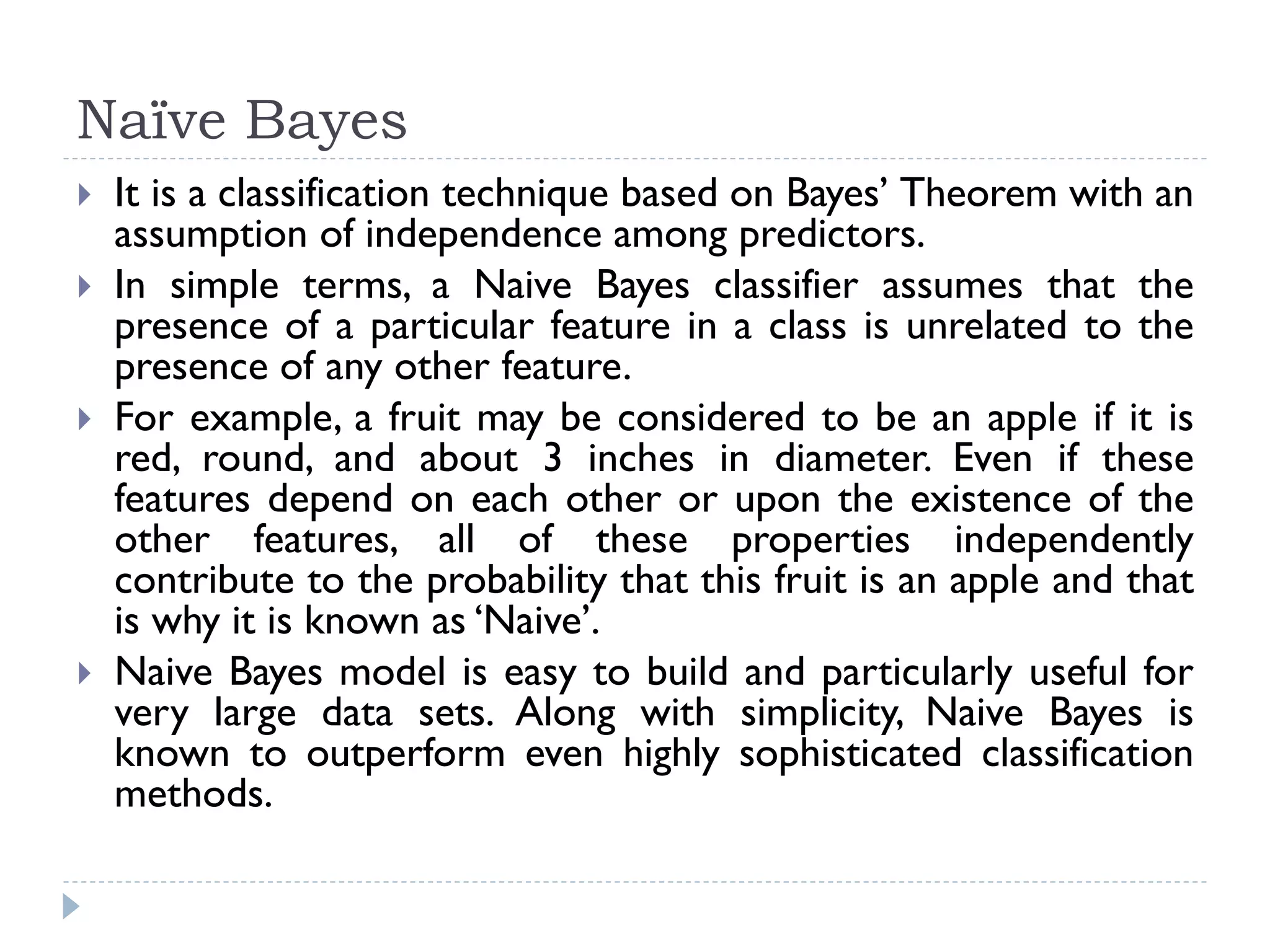 Module 4 bayes classification | PPT