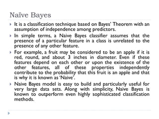 Module 4 bayes classification | PPT