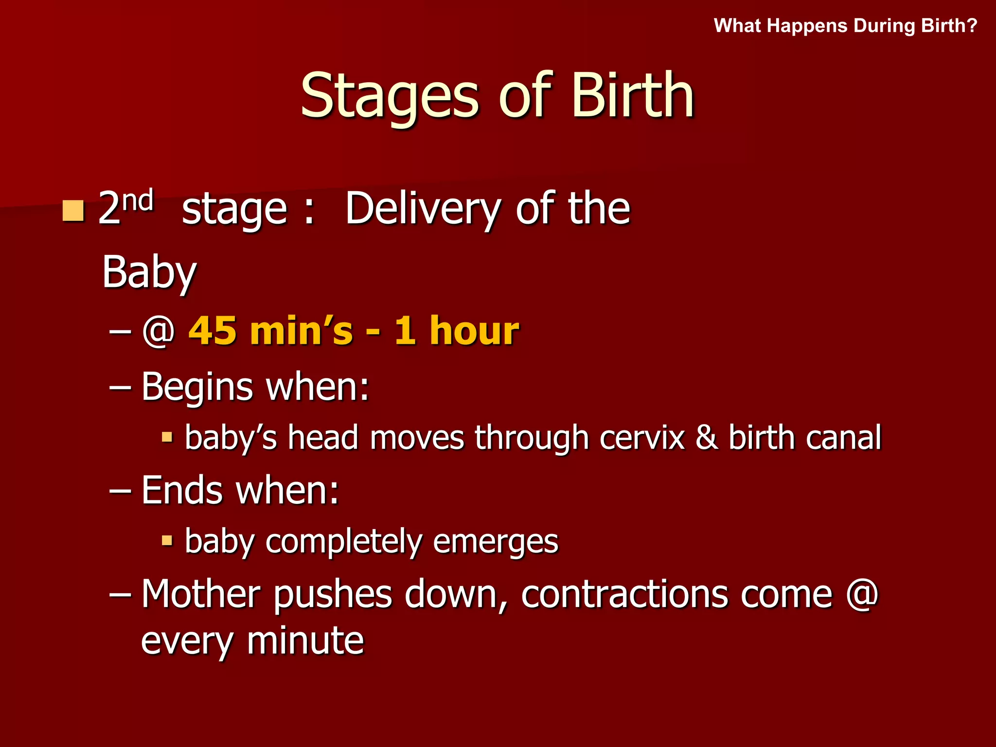 Child Psychology Module 4 birth and the Neonate | PPTX