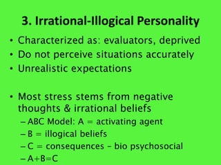 Effects of stress on behavior | PPTX