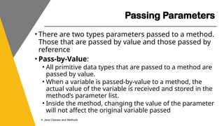 Module 4_Chapter One - Java Methods.pptx | Programming Languages | Computing