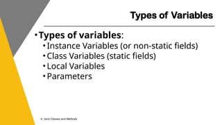 Module 4_Chapter One - Java Methods.pptx | Programming Languages ...