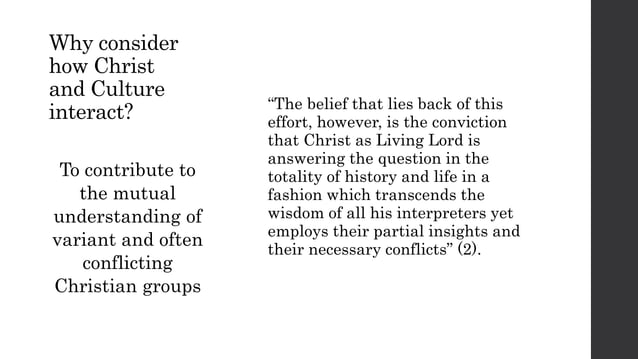 [Module 4] Christ and Culture.pptx | Christianity | Religion & Spirituality