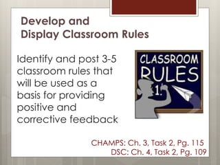 CHAMPS Module 4: Classroom Rules | PPTX | Educational Assessment ...