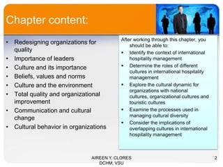 Module 4 developing the hospitality culture | PPTX