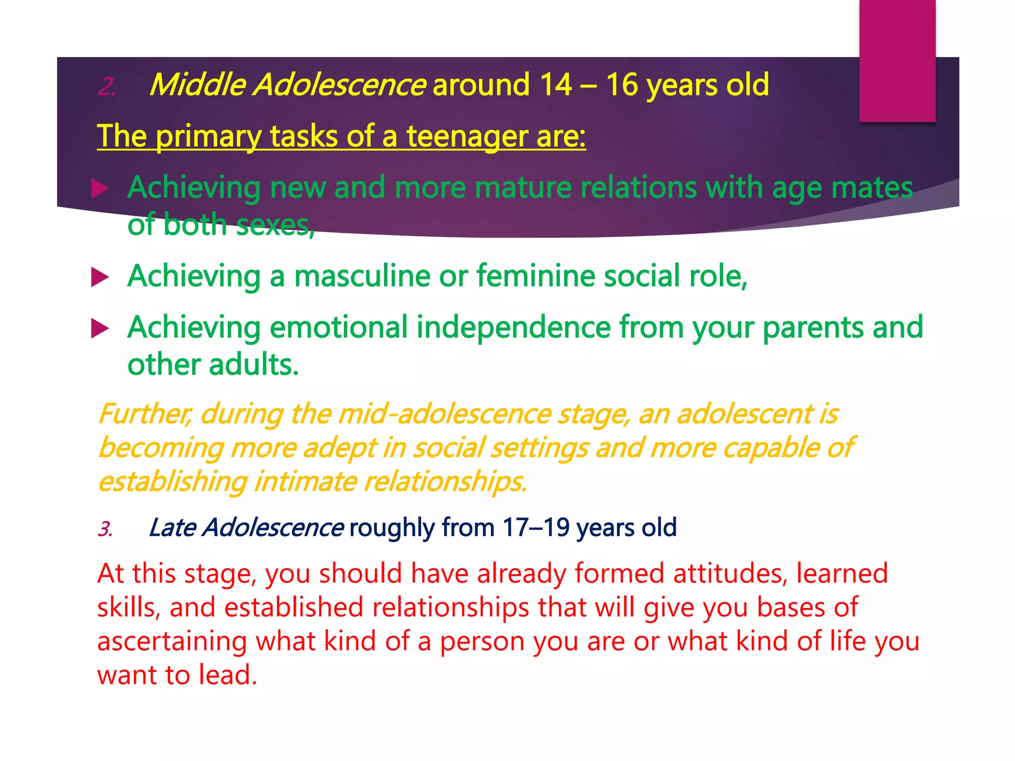 Module 4 Developmental Stages in Middle and Late Adolescence.pptx