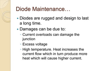 EASA Part 66 Module 4 diode | PPTX