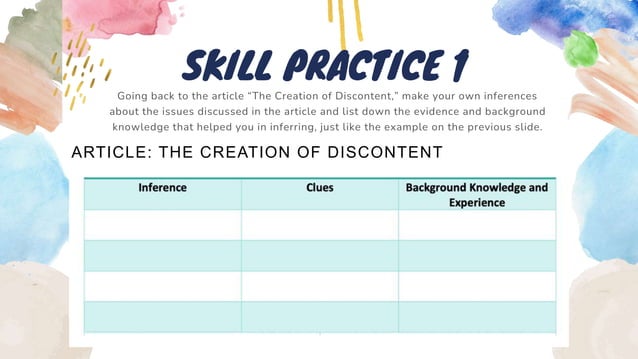 Drawing Inferences, Predicting outcomes.pptx