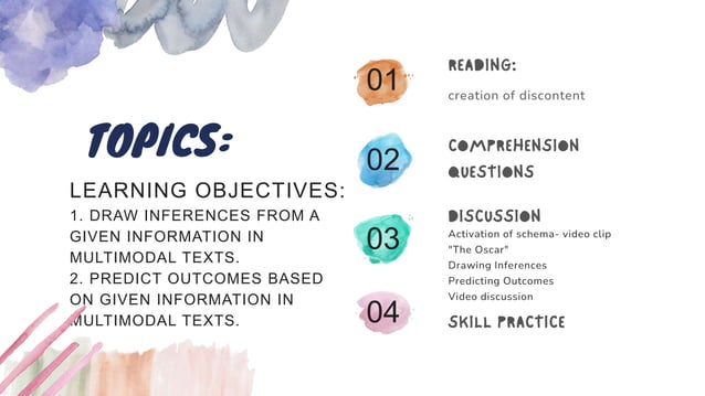 Drawing Inferences, Predicting outcomes.pptx
