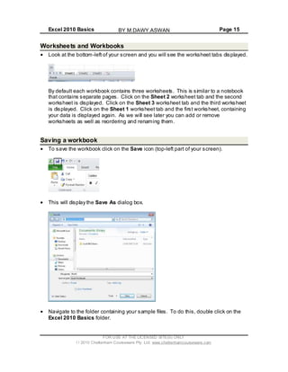 Module 4 excel2010 | PDF