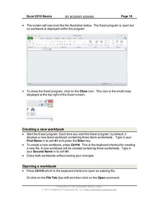 Module 4 excel2010 | PDF