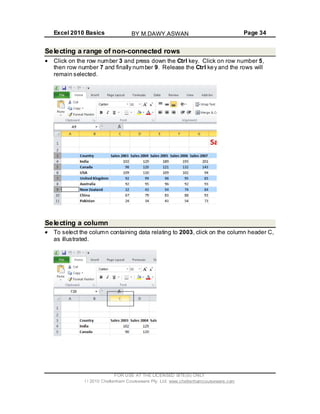 Module 4 excel2010 | PDF