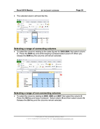 Module 4 excel2010 | PDF