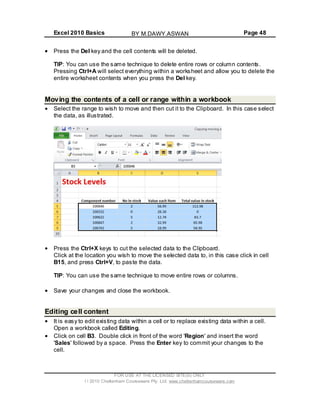 Module 4 excel2010 | PDF
