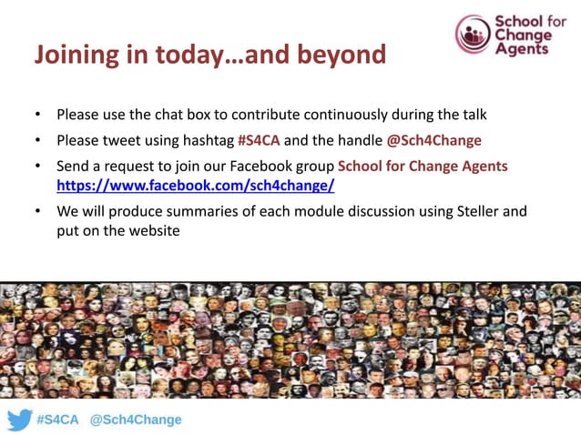 School for Change Agents - Module 4 Slides | PPT