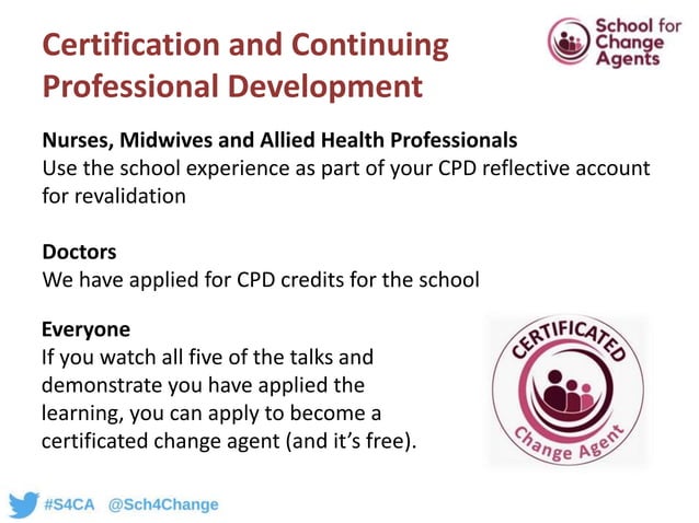 School for Change Agents - Module 4 Slides | PPT