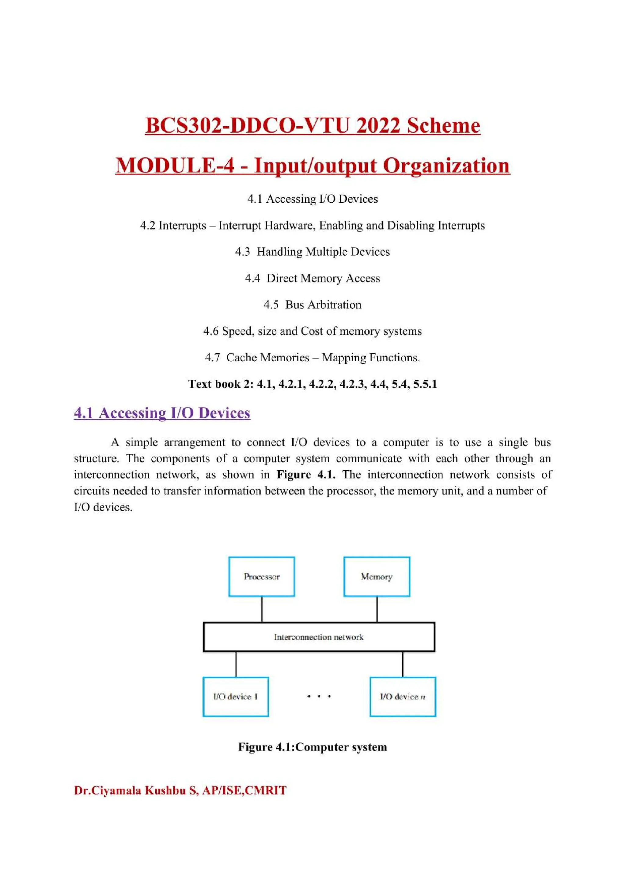 BCS302- MODULE 4 Input output organizationfull doc-01.pdf