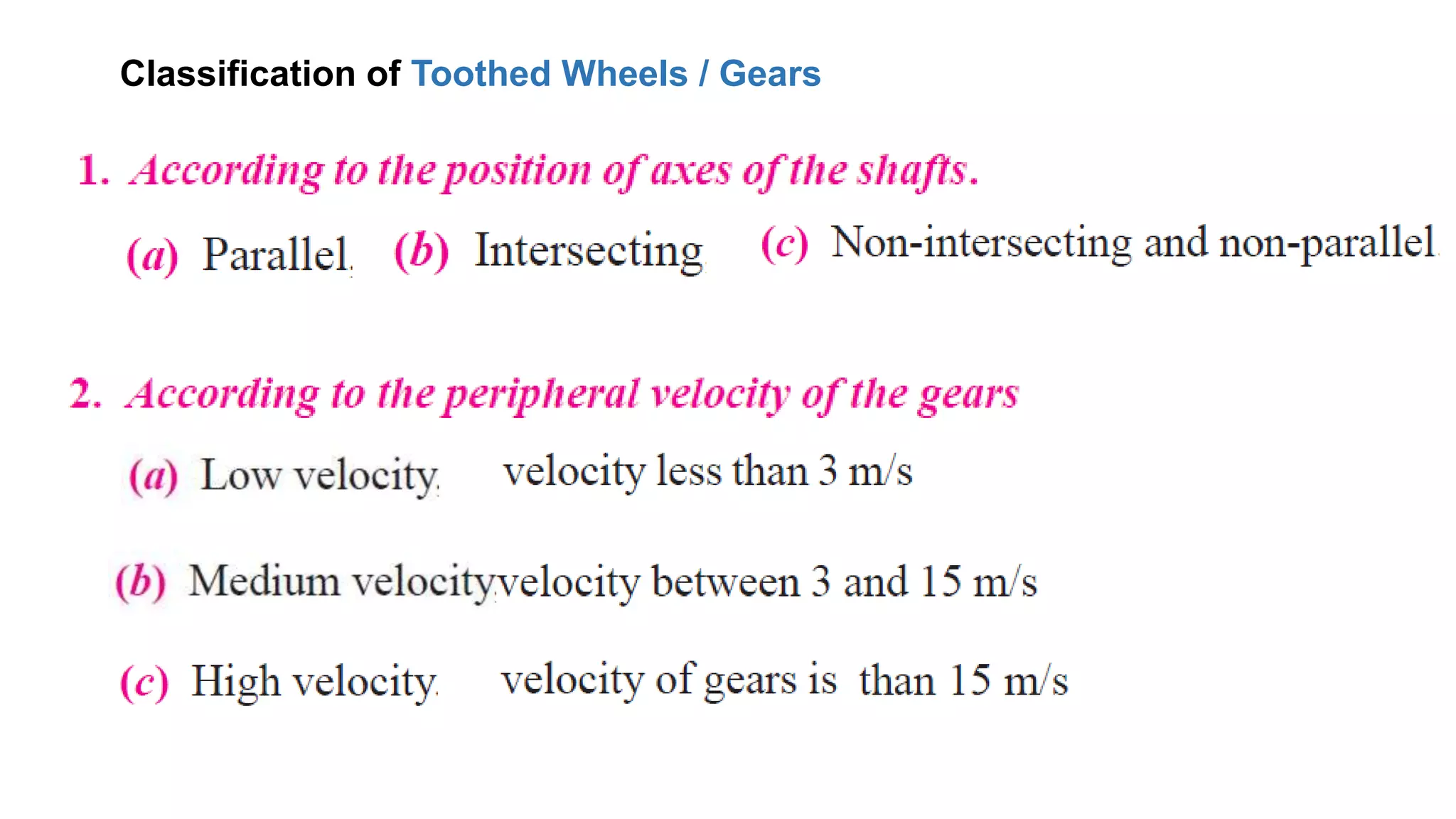 Module 4 gears | PPTX