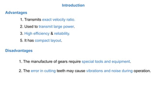 Module 4 gears | PPTX