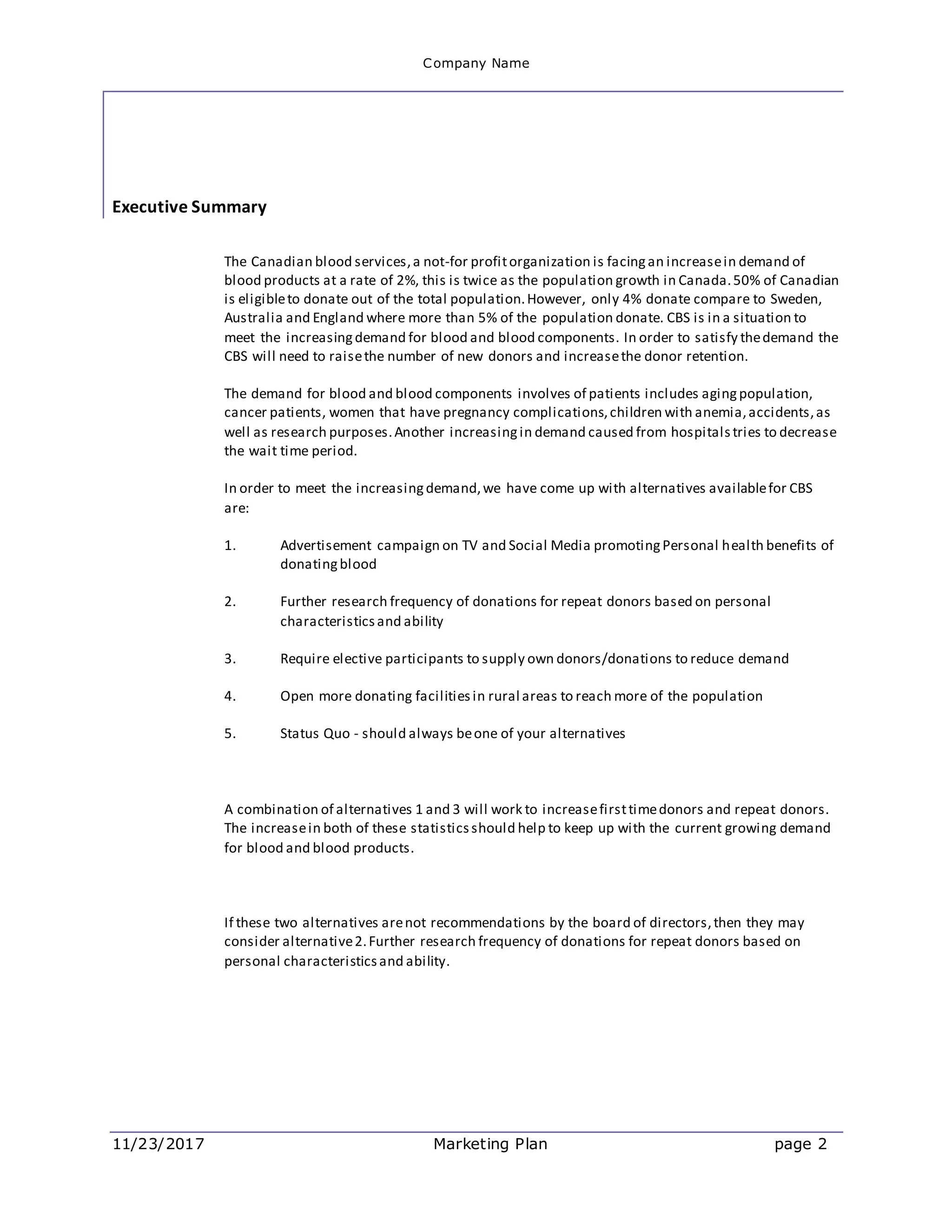 Module 4 group f canadian blood services | DOCX | Blood Disorders | Diseases and Conditions