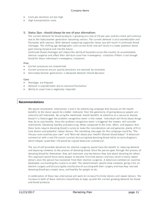 Module 4 group f canadian blood services | DOCX