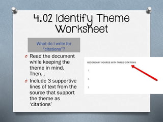 Module 4 Help | PPTX