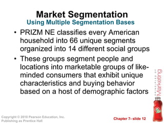 Module 4 identifying market segments and selecting targeting markets | PPT