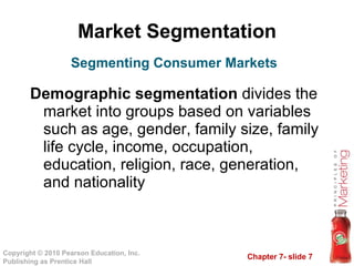 Module 4 identifying market segments and selecting targeting markets | PPT