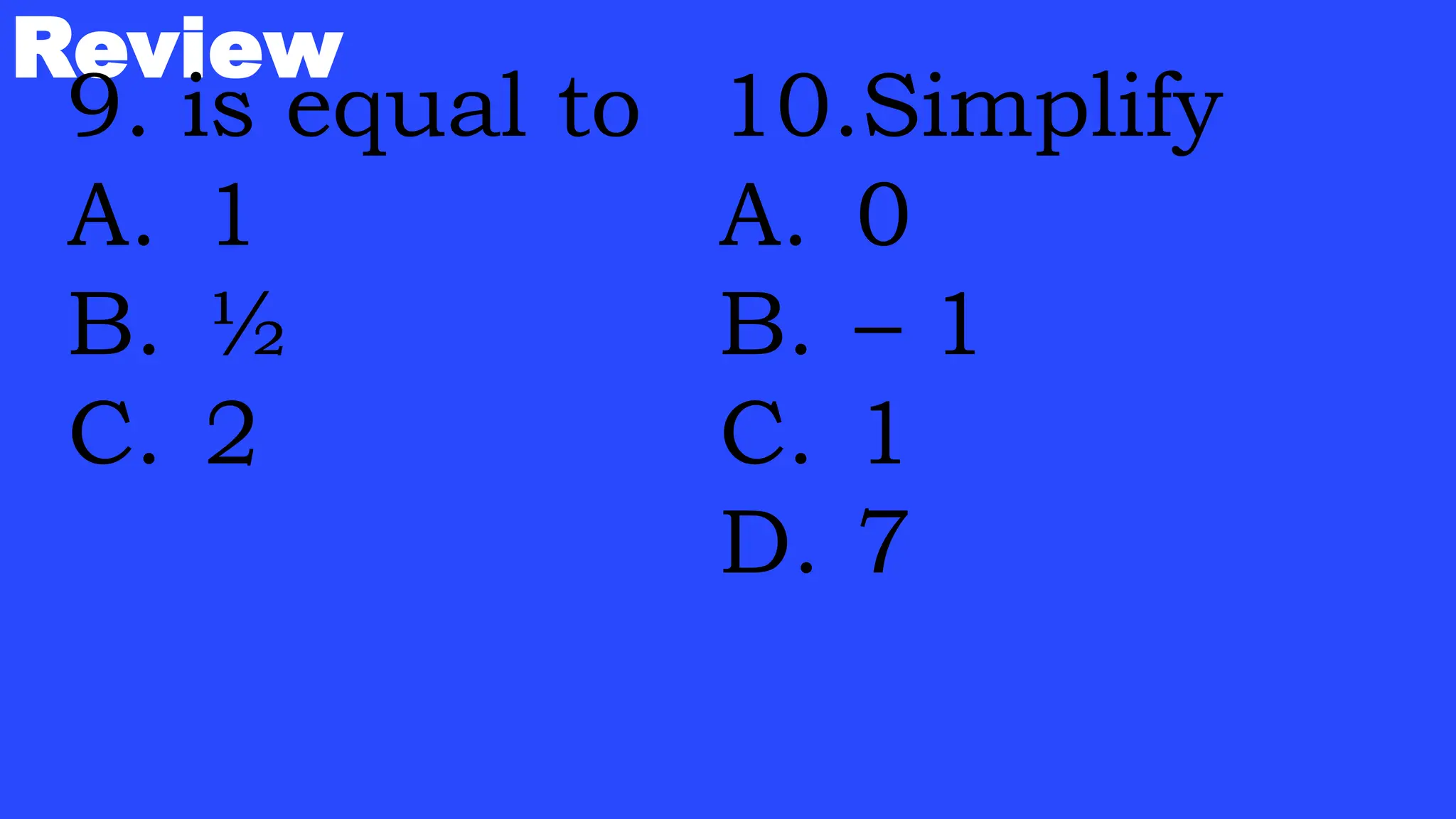 MODULE 4 ILLUSTRATION ON INTEGRAL EXPONENTS | PPTX