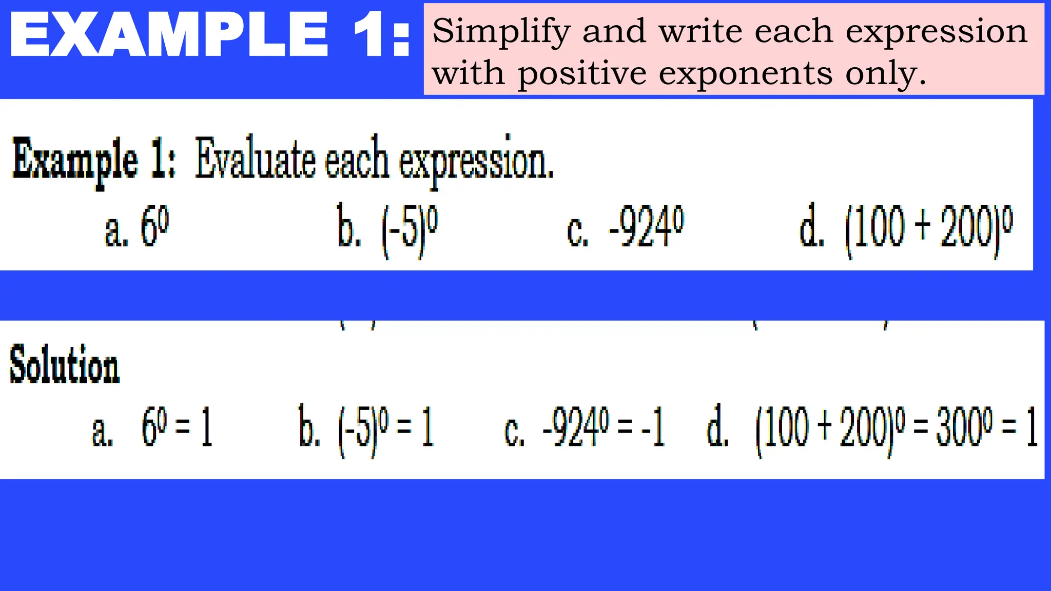 MODULE 4 ILLUSTRATION ON INTEGRAL EXPONENTS | PPTX