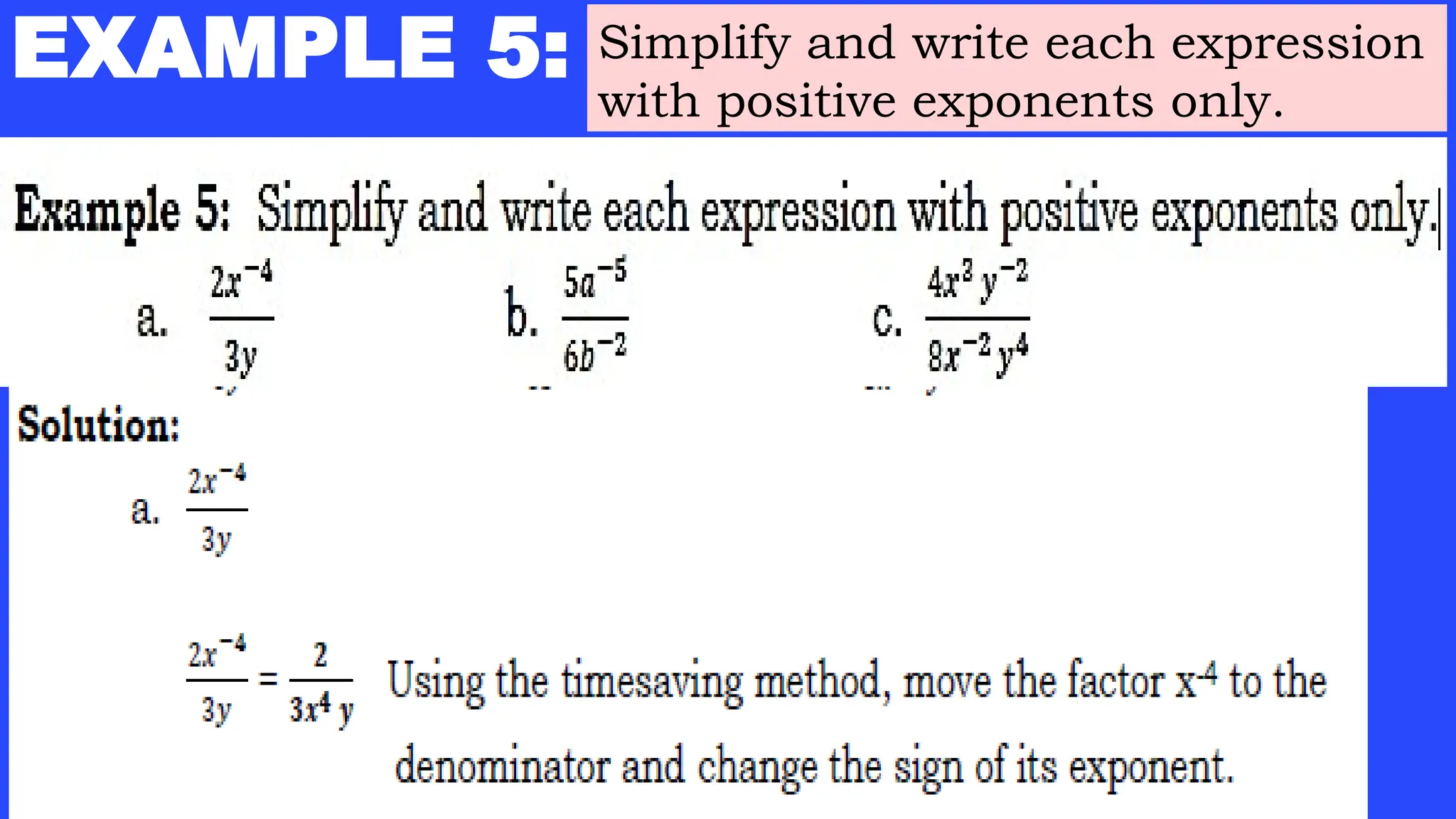 MODULE 4 ILLUSTRATION ON INTEGRAL EXPONENTS | PPTX
