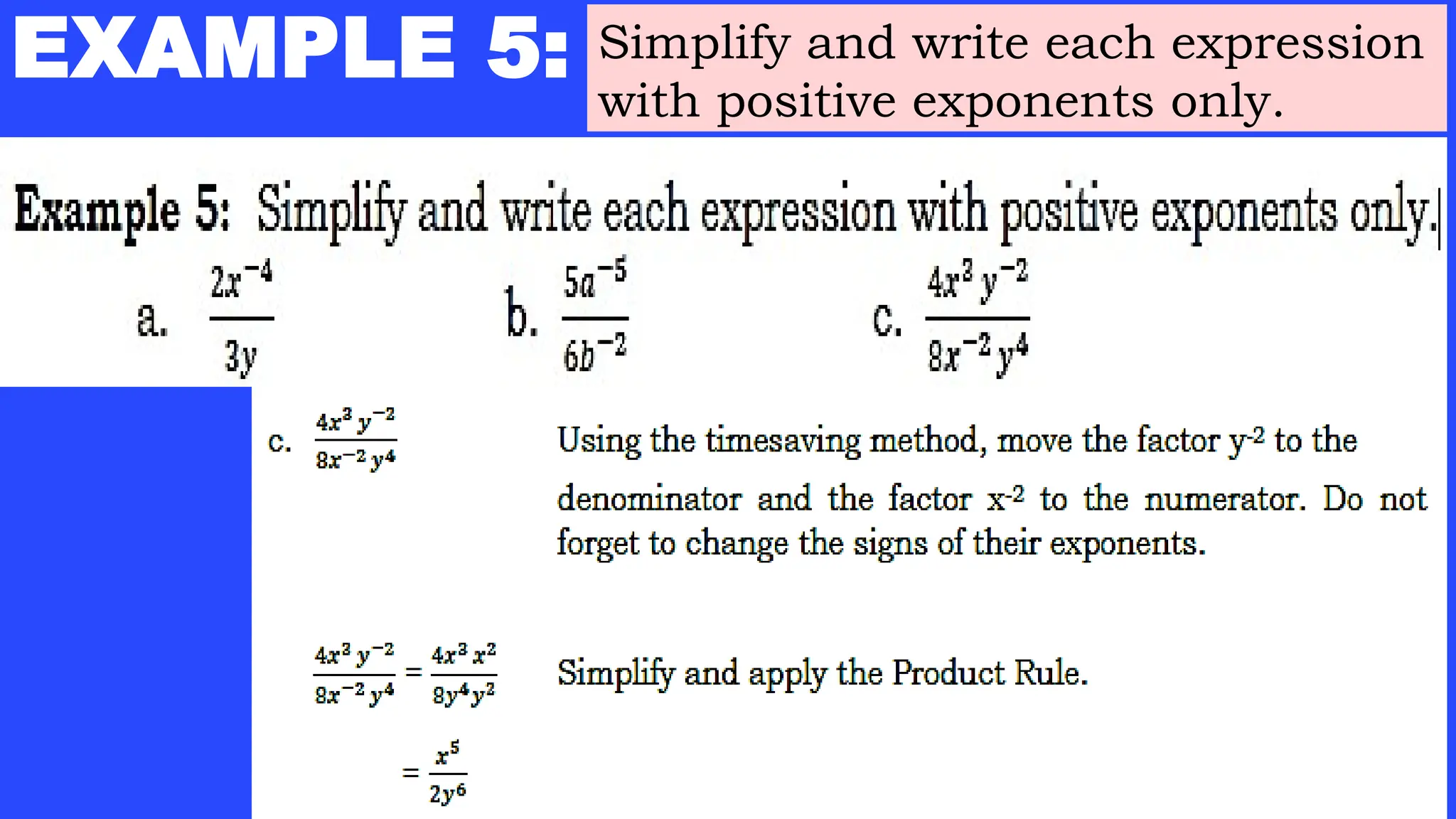 MODULE 4 ILLUSTRATION ON INTEGRAL EXPONENTS | PPTX