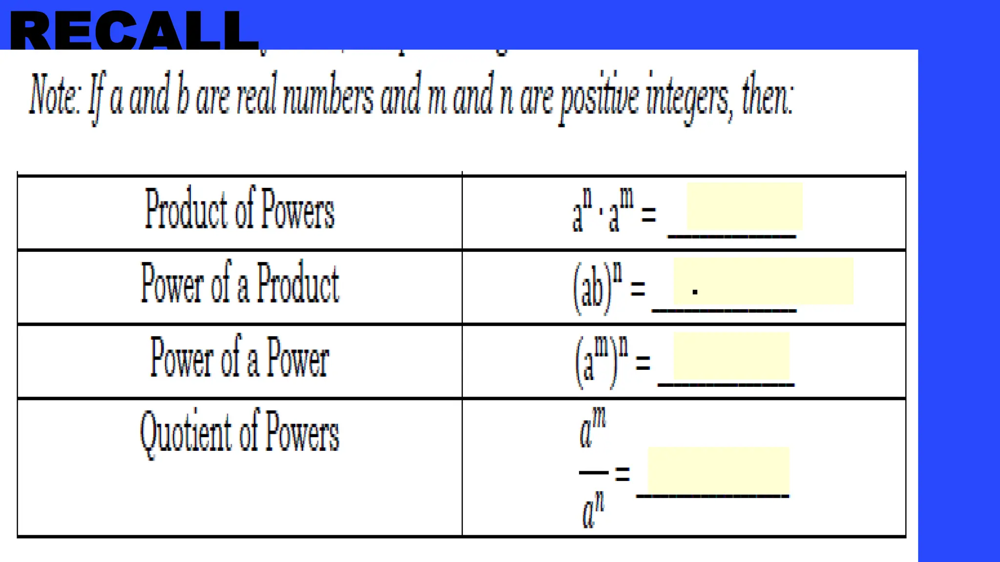 MODULE 4 ILLUSTRATION ON INTEGRAL EXPONENTS | PPTX