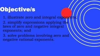 MODULE 4 ILLUSTRATION ON INTEGRAL EXPONENTS | PPTX