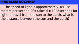 MODULE 4 ILLUSTRATION ON INTEGRAL EXPONENTS | PPTX