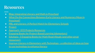 Module 4 Integrating english language arts and mathematics (1) | PDF