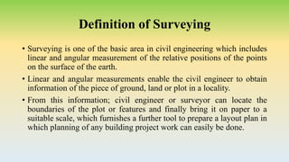 Module 4 Introduction to Surveying and Levelling.pptx