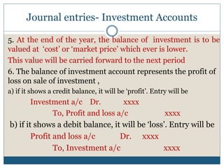 Module 4 investment accounts | PPTX