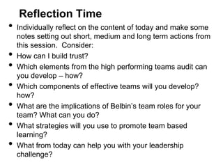 Module 4 leading teams | PPTX