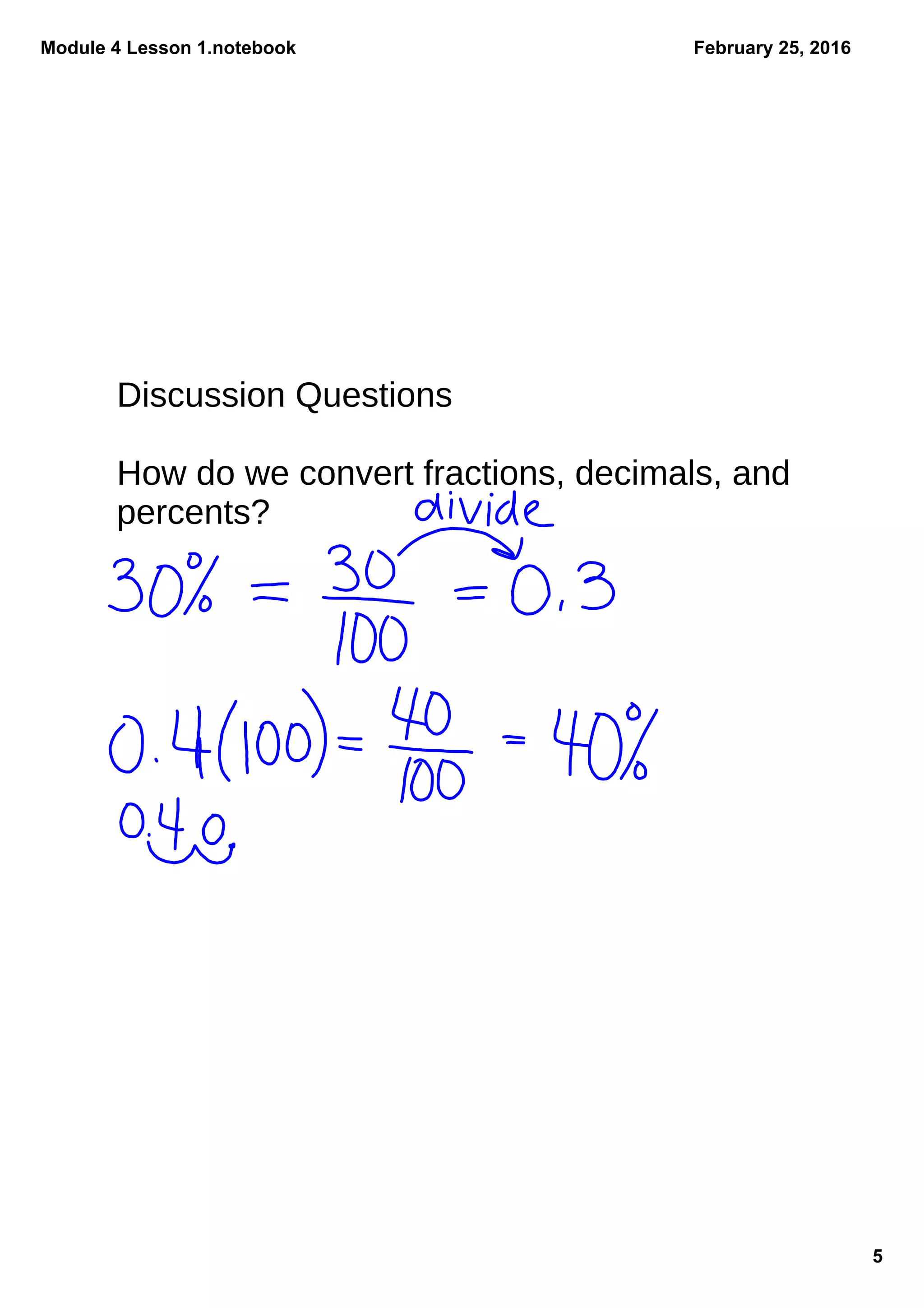 Module 4 lesson 1 | PDF