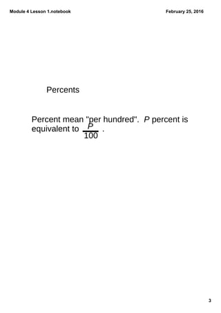 Module 4 lesson 1 | PDF