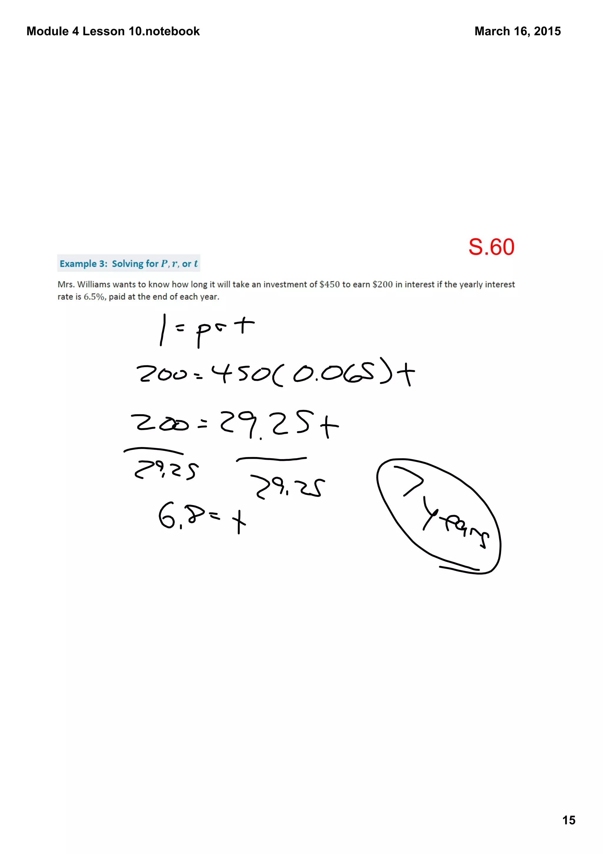 Module 4 lesson 10 | PDF