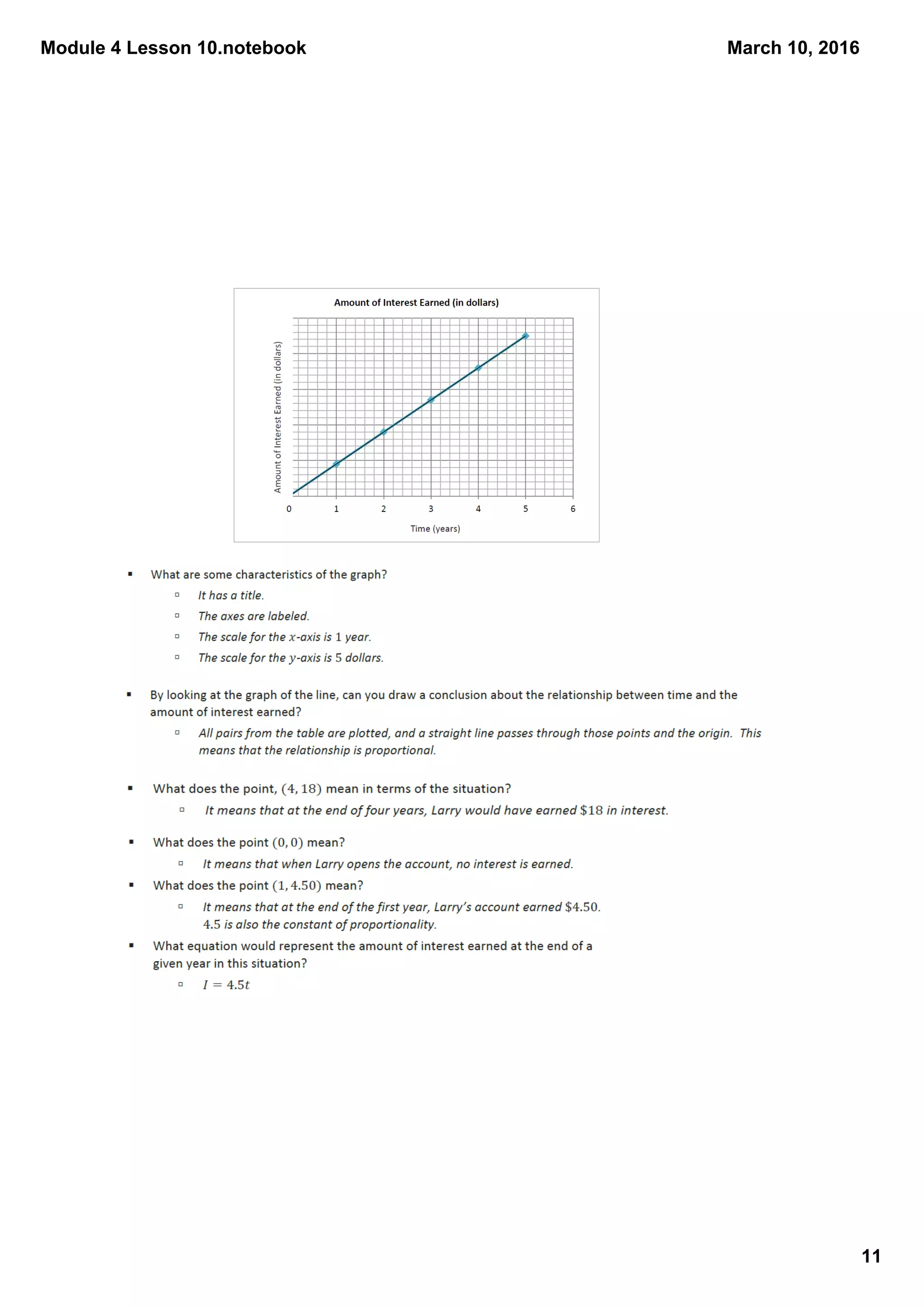 Module 4 lesson 10 | PDF